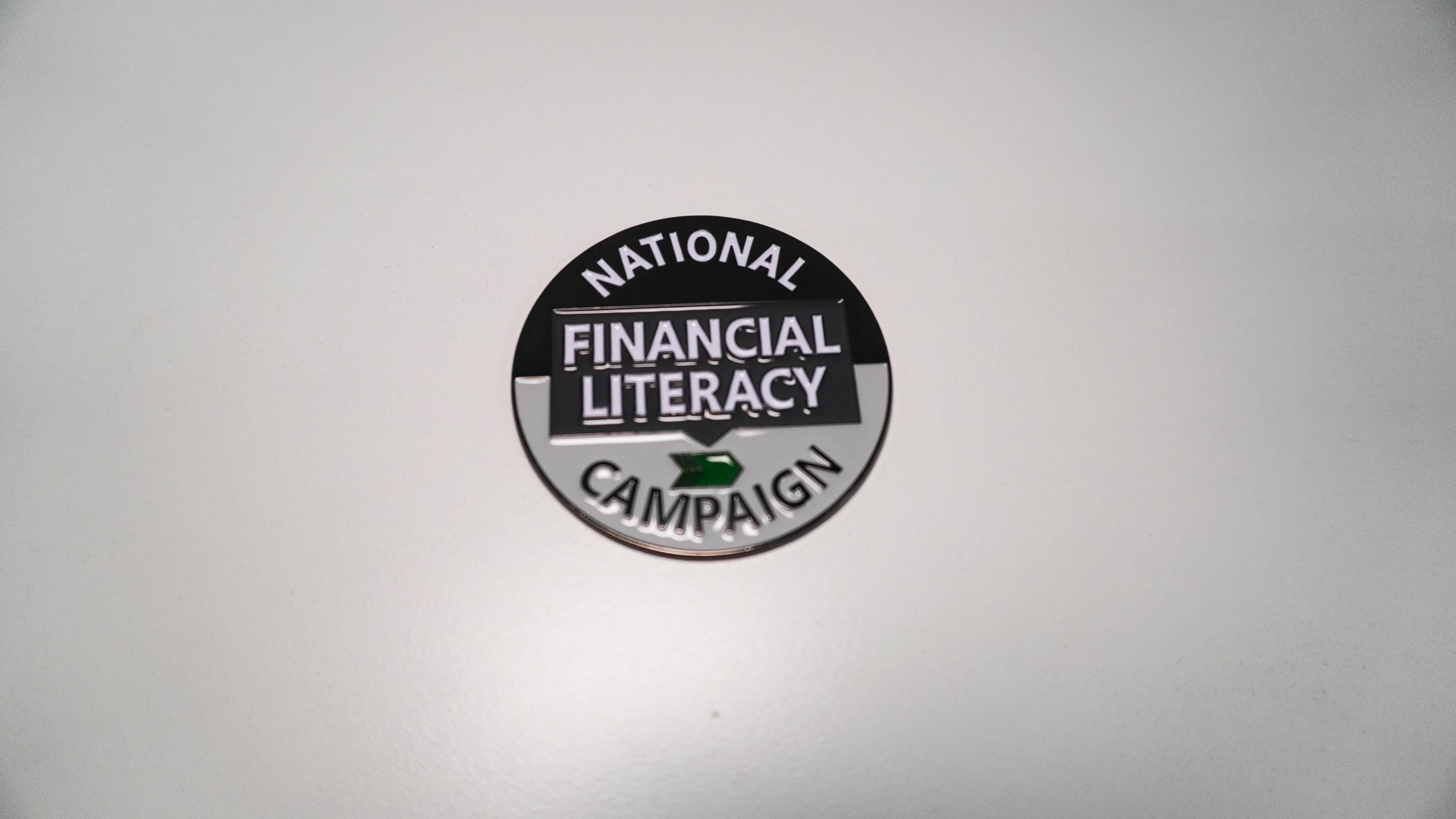 Financial Metal Campaign Pin – WSB Shop