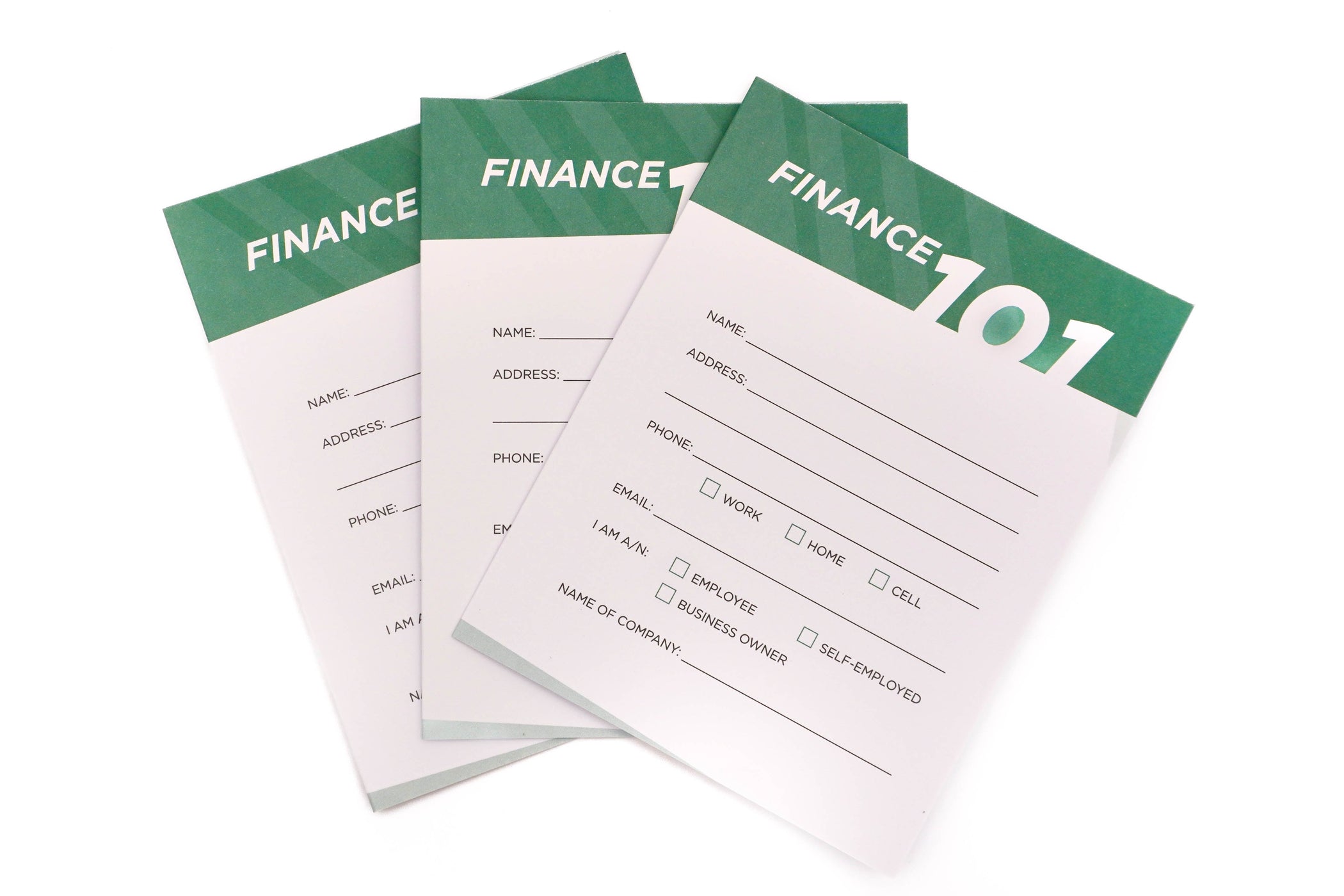 Finance 101 Survey Card 2nd Ed. (50 Pack) – WSB Shop